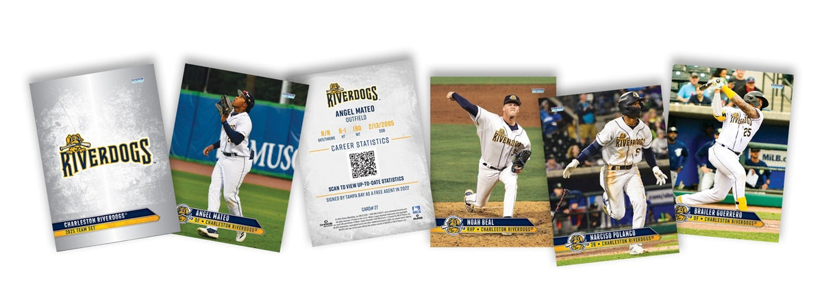 Baseball Cards 2025 Teamset – Charleston RiverDogs Official Store